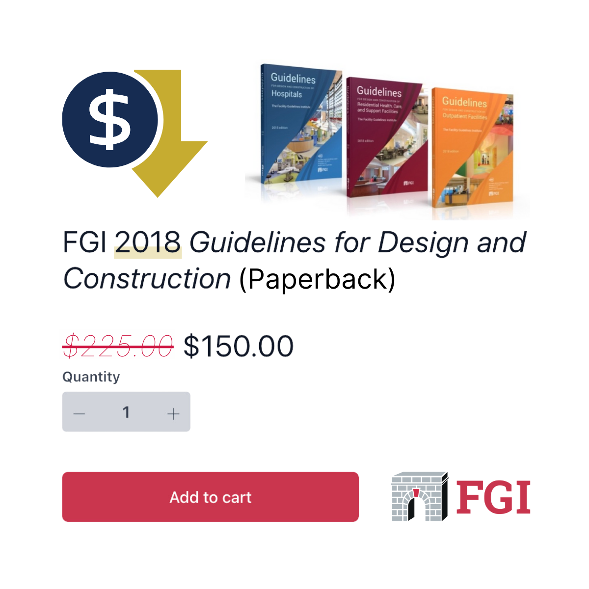 New Price for 2018 Guidelines Paperbacks - Facility Guidelines Institute