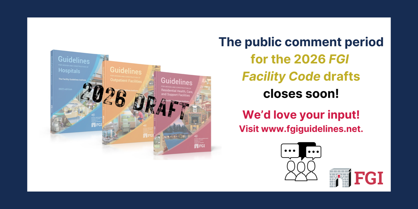 FGI Bulletin #24 - Facility Guidelines Institute